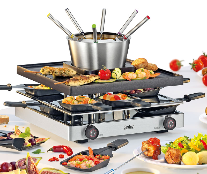 Spring Raclette/Fondue 8 Classic | Fachhändler Tritschler Stuttgart