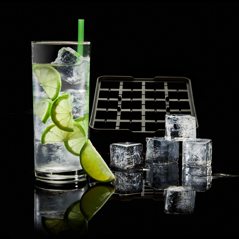 Lurch Ice Former Würfel 3x3 cm Schwarz Transparent | Fachhändler ...